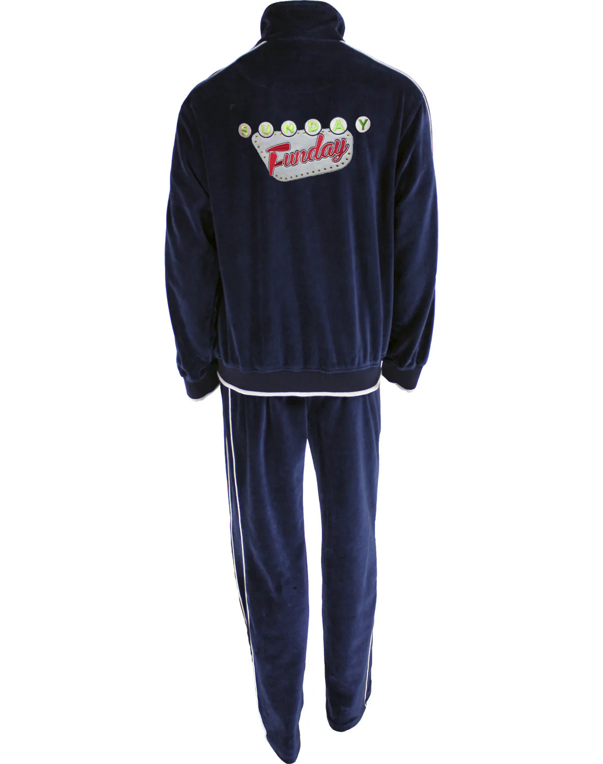 Sunday Funday | Navy Blue Tracksuit | Sweatsedo